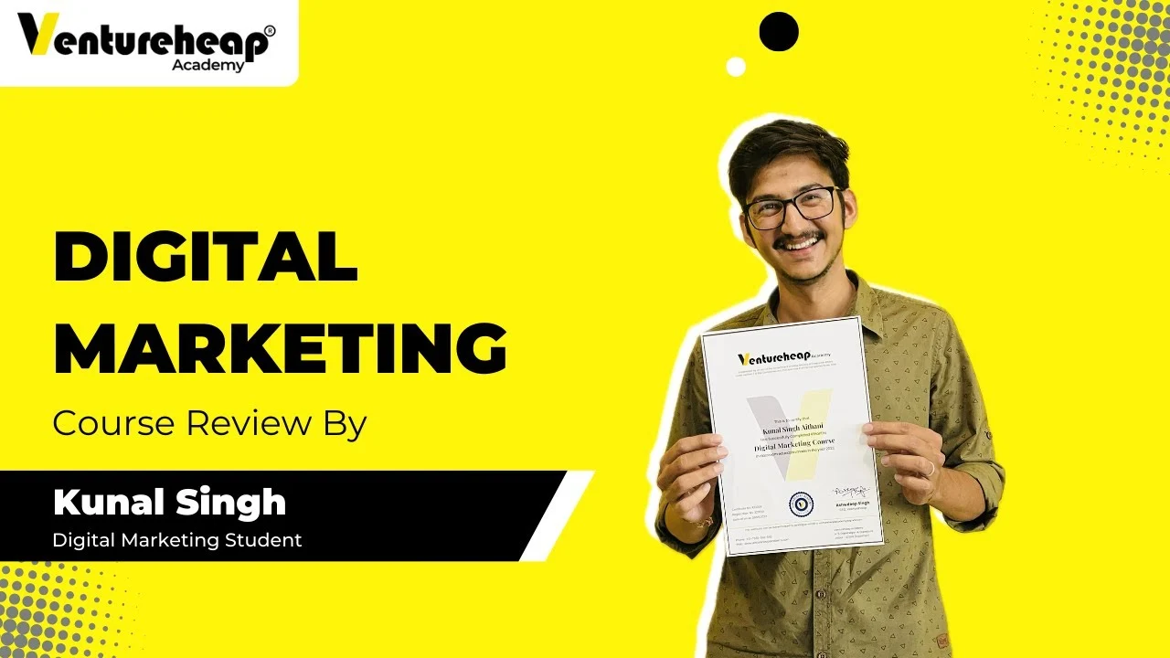 Best Digital Marketing Institute in Jaipur - Ventureheap Academy